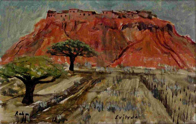 Der rote Berg in Eritrea - Helmut Rehm